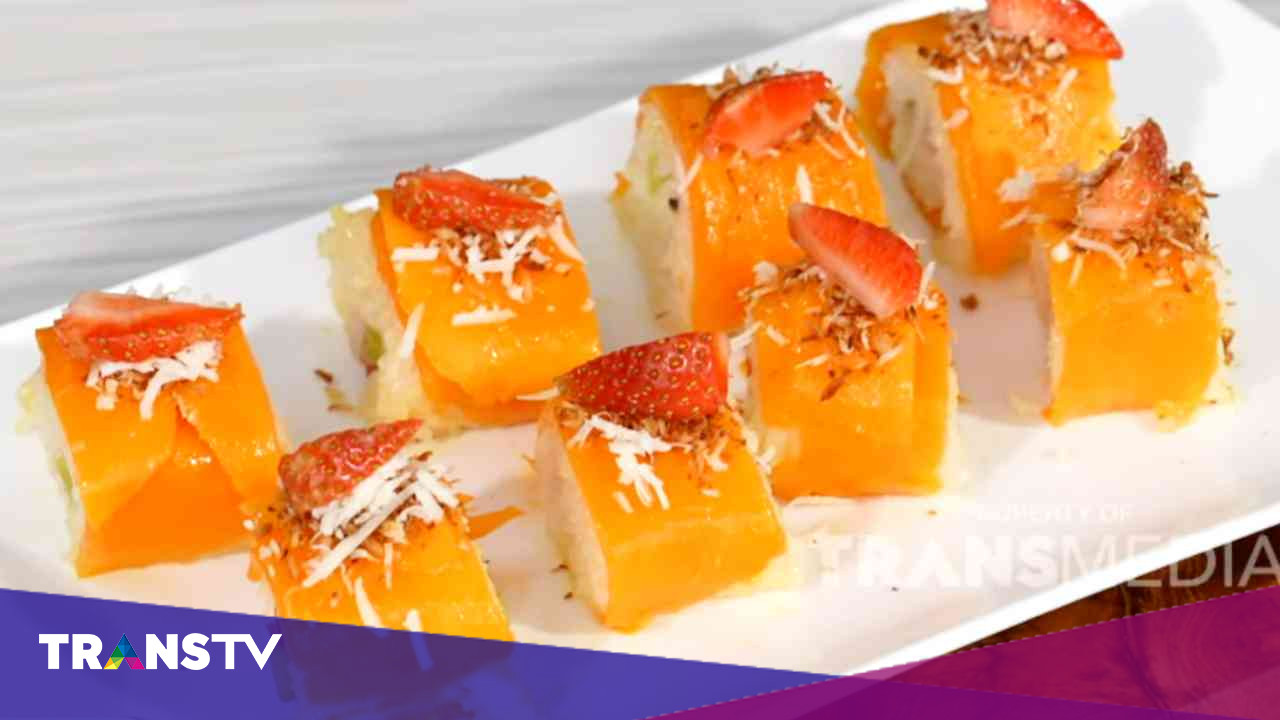 Sushi Buah Hidangan Kreatif Dan Menyenangkan - Trans TV