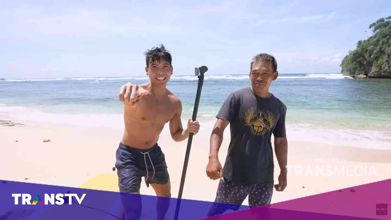 Pantai Tanjung Penyu Mas Punya Pasir Putih Yang Lembut - Trans TV