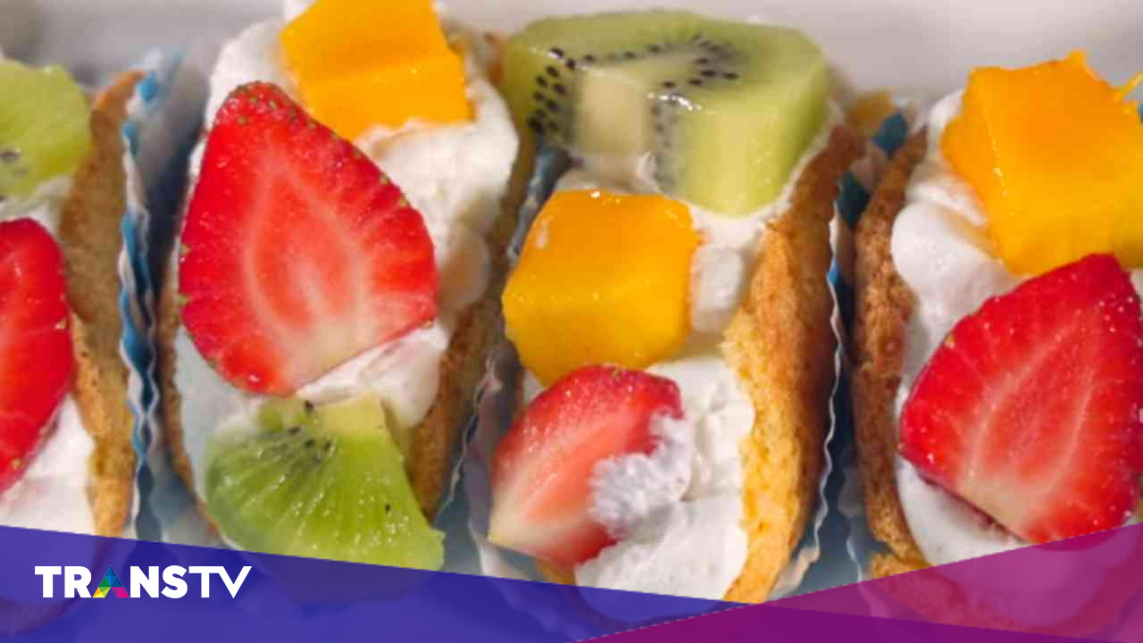 Omelet Cake Korea Memadukan Krim Dan Buah Segar - Trans TV