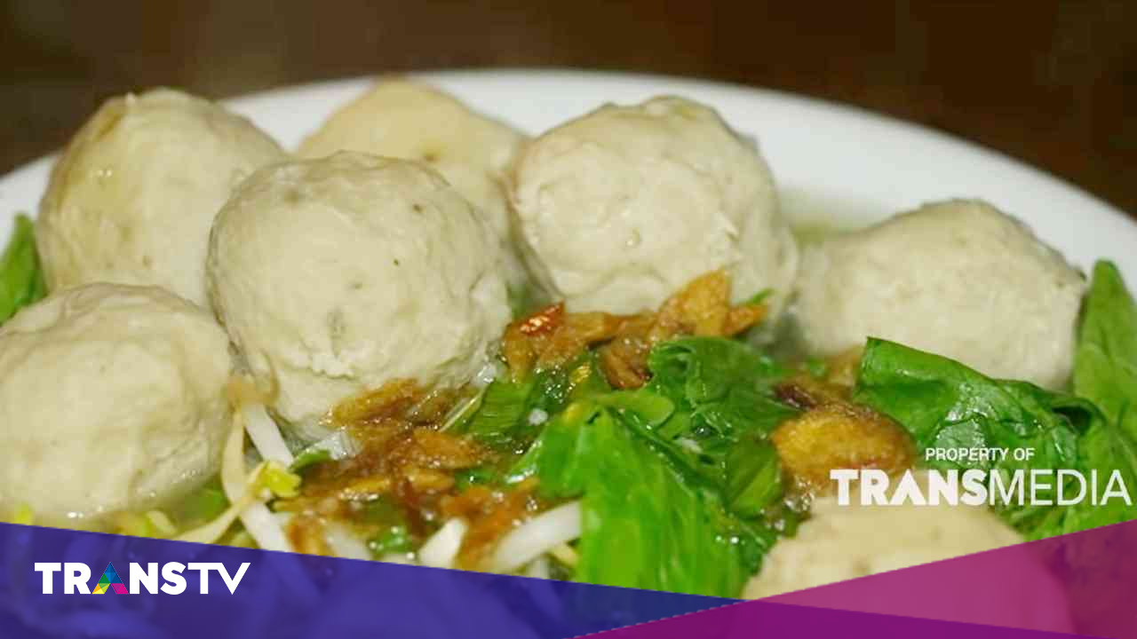 Sajian Bakso Besar Dengan Kuah Kaldu Yang Segar - Trans TV