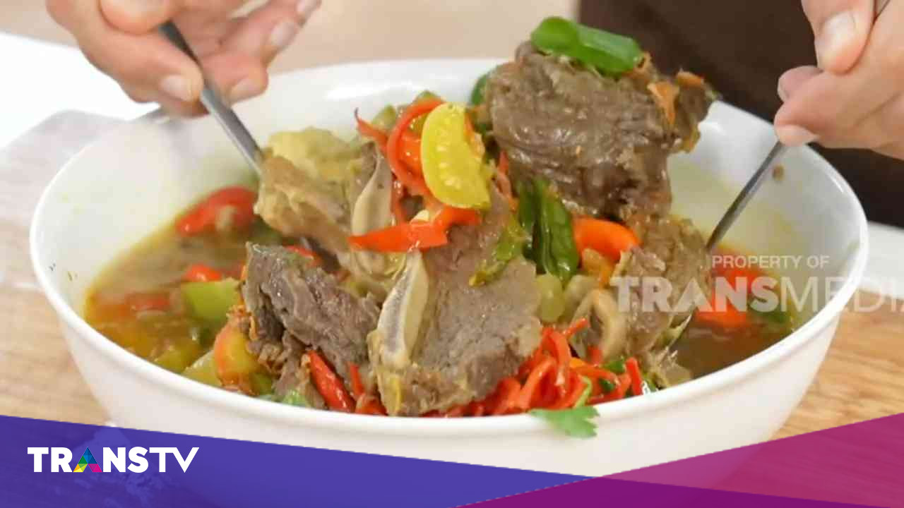 Asem Asem Iga Sapi Dengan Kuah Kaldu Yang Gurih Dan Sarat Rempah - Trans TV