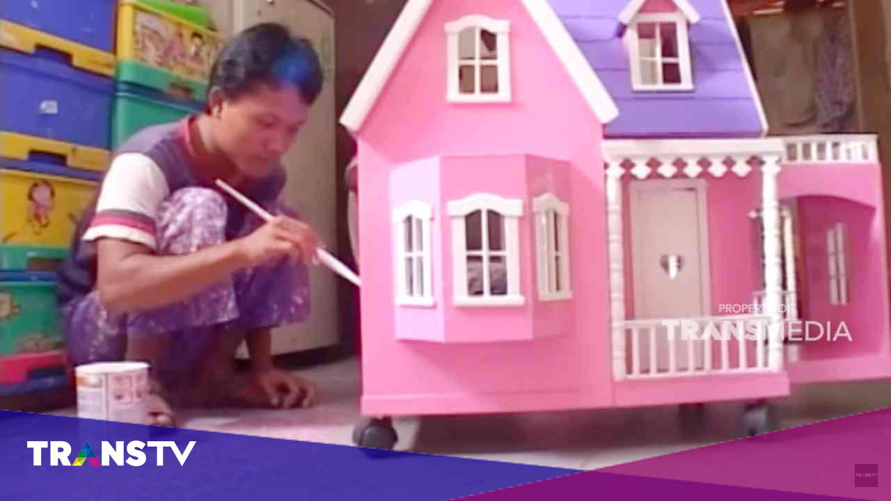 Rumah Barbie Kayu